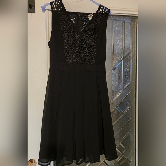 Nikibiki | Dresses | Nikibiki Black Lace Midi Dress | Poshmark